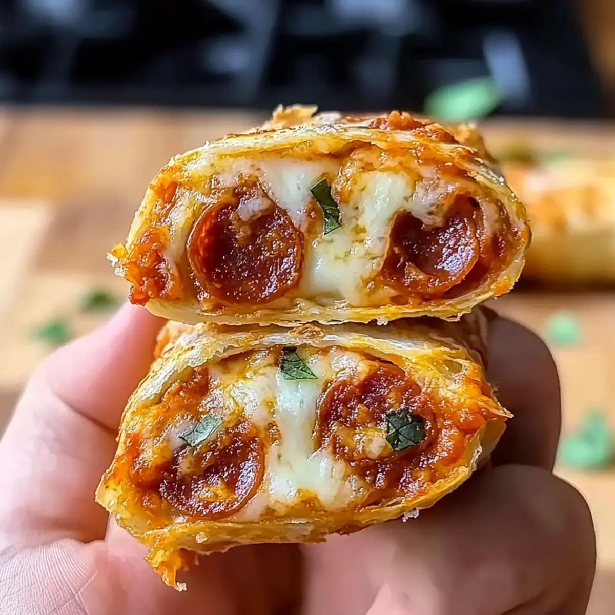 Irresistible High Protein Pepperoni Pizza Rolls for Guilt-Free Snacking