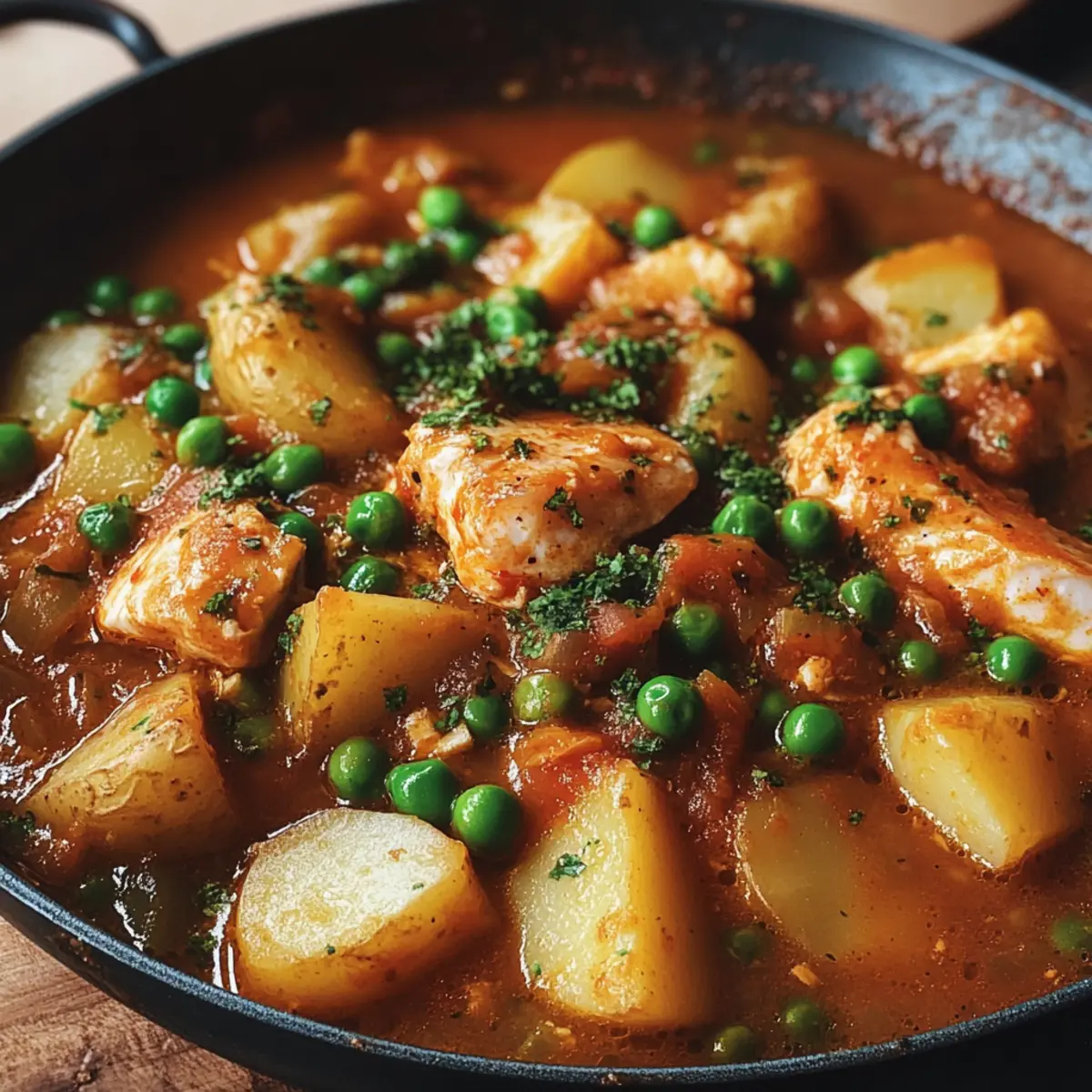 Irresistible Spanish Fish Stew with Potatoes: Cozy Comfort Food