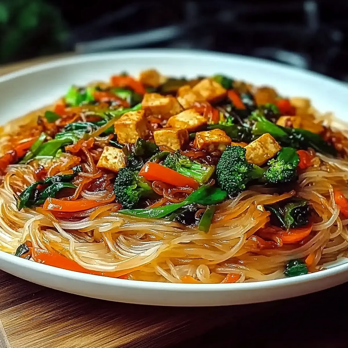 Easy High-Protein Rice Noodle Stir-Fry for Delicious Dinners